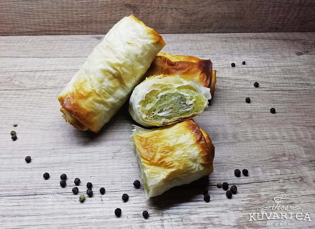 Jeca kuvarica - Posne rolnice sa krompirom